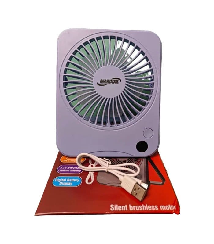 Mini Desk Fan - Rechargeable Fan - Play Circuit