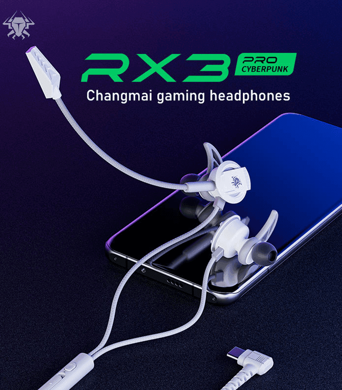RX3 Pro Type-C Stereo Wired Gaming Earphone – Best Price in Nepal ...